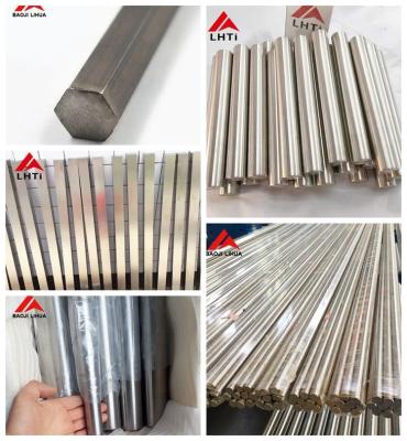 Cina Alta qualità e barra su misura di Rod del Ti di Gr1 Gr2 ASME SB348 in vendita