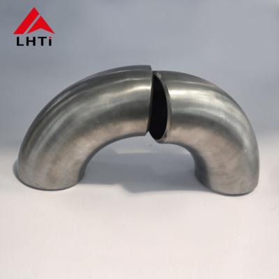 China Astm B363 Titanium 90 Degree Elbow For Auto Exhaust System for sale