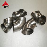 China 90 Degree Welded Titanium Elbow Seamless For Pipe Fitting Connetion for sale