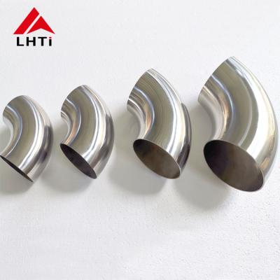 China Gr5 Titanium Elbow For Bend Pipe Fitting Connetion for sale