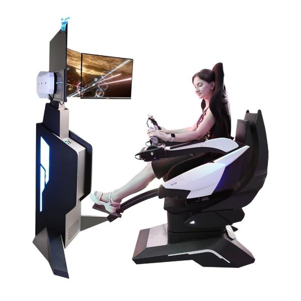 Quality Space Flight Vr Simulator 3 Axis Dynamic Platform 360 Rotate Chair Joystick for sale
