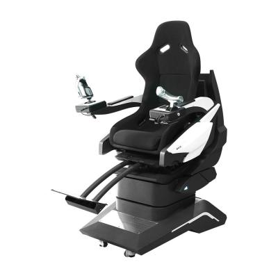 China Space Flight Vr Simulator 3 Axis Dynamic Platform 360 Rotate Chair Joystick Stick Game AR for sale