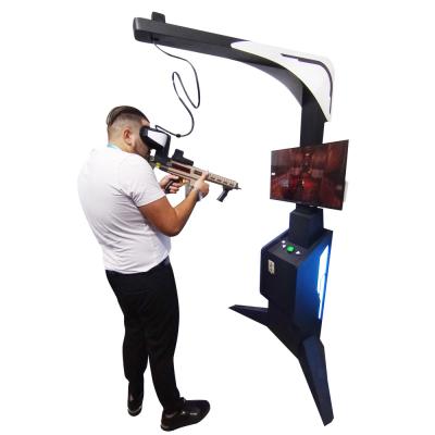 China Aluminum Virtual Reality Shooting Games 32 Inch Screen Standing Walker for sale