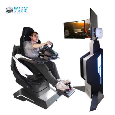China 4D VR Racing Simulator 3 Dof Motion 1 Player All Aluminum Alloy Steering Wheel for sale