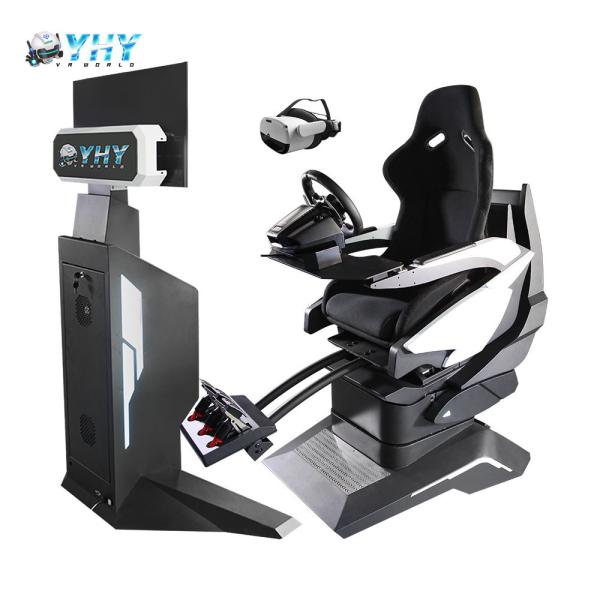 Quality Car Racing Vr Games Steering Wheel Ar Equipment For Educational Play Area for sale