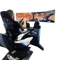 China 9D VR Arcade Game Car Virtual Reality Machine Cockpit Simulation Racing for sale