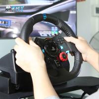 China 9D VR Arcade Game Car Virtual Reality Machine Cockpit Simulation Racing for sale