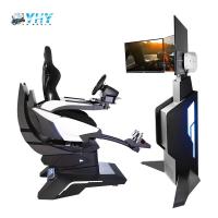 China Cockpit Auto Racing Simulator 3 Screens Steering Wheel Hardware Set for sale