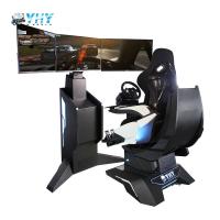 China Cockpit Auto Racing Simulator 3 Screens Steering Wheel Hardware Set for sale