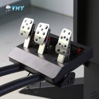 China Cockpit Auto Racing Simulator 3 Screens Steering Wheel Hardware Set for sale