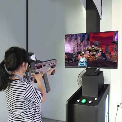 China Realistische schietervaring met YHY VR Gun King Shooting Simulator L130*W52*H227cm Te koop