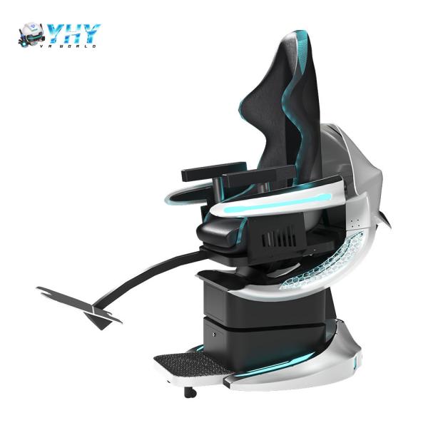 1 Seat Oem YHY Vr Roller Coaster Simulator Cinema Game Machine Virtual Reality 4 Players 9D Chair