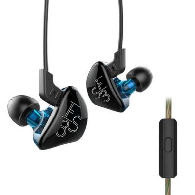 China KZ ES3 100% Original 1DD 1BA Hybrid Dynamic And Balanced Armature Headset In Ear Sport Earphone for sale