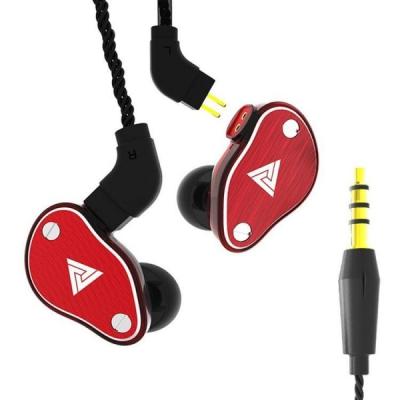 China QKZ VK6 Hybrid Stereo In Ear Game HIFI headphones explosion headphones for sale