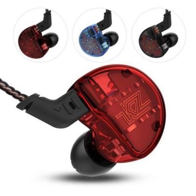 China Hybrid 4 Balance Armature with Dynamic Units KZ ZS10 Wired Earphones for sale