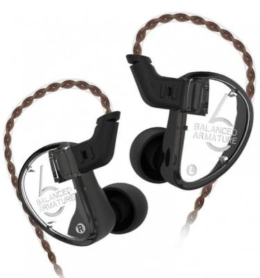 China Armature with Dynamic Units AS06 Triple-Driver In-Ear Monitor HiFi Stereo Noise Cancelling Earbuds for sale