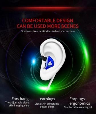 China Hybrid Balance Armature with Dynamic Units QKZ CK5 Stereo Running Sport Noise Cancelling Earphone for sale