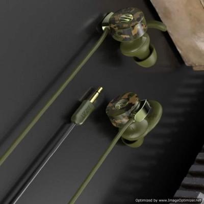 China Carefully adjusted built in game unit custom grade game and music earphone with dual mic for sale