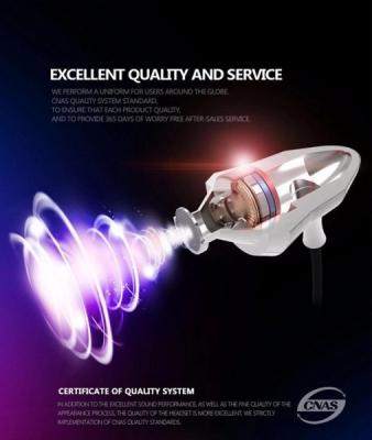 China Original QKZ X6 Metal Version Clear Sound 3.5mm In Ear Bass Earphones Auriculares for sale