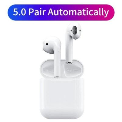 China i12 Touch Control Bluetooth 5.0 Wireless earbuds Bluetooth earphone TWS earbuds With Charging Case for sale