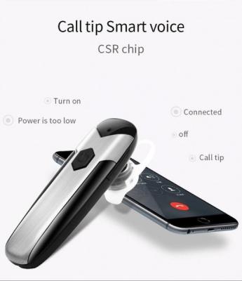 China Call tip smart voice sweatproof D8 True Wireless single Earbuds Earphone For Business for sale