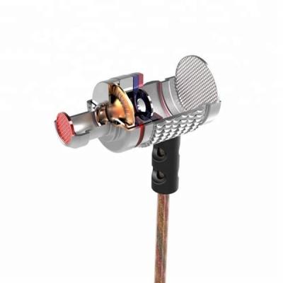 China Hybrid Balance Armature Dynamic Super Bass HIFI In Ear Earphone Metal Auriculares Stereo Earbuds for sale