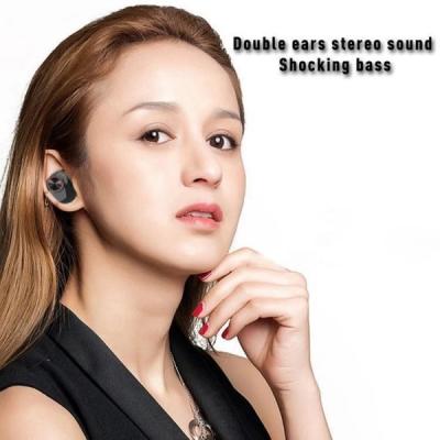 China Sports Handsfree TWS V5 In Ear True Wireless Earbuds Automatic Connect Bluetooth Earphone for sale