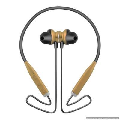 China ergonomic sport neckband bluetooth magnet earphone with HiFi sound effect and app remote control for sale