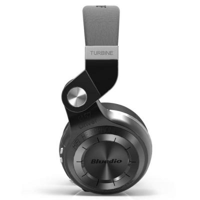 China Bluedio T2 Surround Sound Bass Headphones wireless headset in black for sale