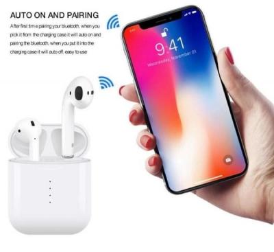 China Earphone wireless charging Siri Double Ear hands-free call BT5.0 bluetooth wireless Earbuds i10 for sale