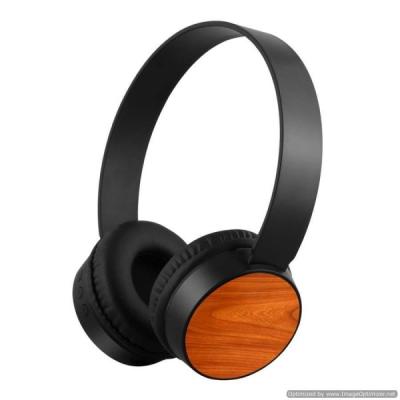 China 6 kinds of wood grain selection headhone with soft earpads and HiFi perfect sound effect app for sale