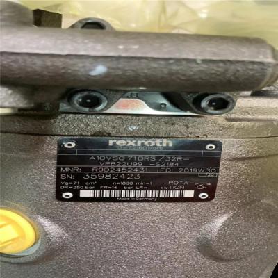 중국 A10VSO71DRG/31R-VPA12N00 A10VSO100DR/32R-PPB22U00 렉스트로트변형장치 피스톤 펌프 판매용