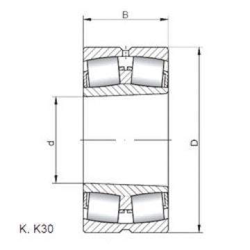 China ISO 23080 KW33 spherical roller bearings for sale