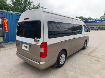 Cina Jinbei 14 posti minibus di seconda mano Euro 4 Usato 14 furgone passeggeri in vendita
