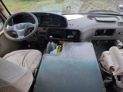 China King Long Used 23 Seater Bus Reliable Second Hand Coaster Model Left Hand Drive for sale