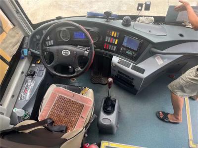 China Euro 4 Used Higer Bus 51 Seats Travels Bus Second Hand With Manual Transmission for sale