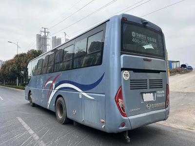 Cina Diesel Manual Used Coaster Bus 47 posti Euro 4 Emission Standard in vendita