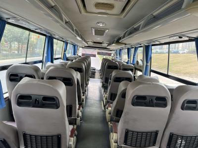 Cina Diesel Manual Used Coaster Bus 47 posti Euro 4 Emission Standard in vendita