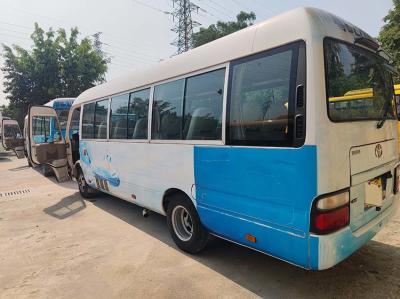 China 20 Seats Used Toyota Bus 120 Km/H LHD Used Left Hand Drive Bus for sale