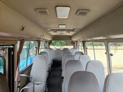 China LHD 23 Seats Used Coaster Bus , Toyota Used Diesel Coaches for sale
