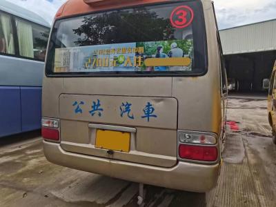 China 44  Seats 25 Seats Used Coaster Bus 150kw Automatic LHD Electric Bus for sale