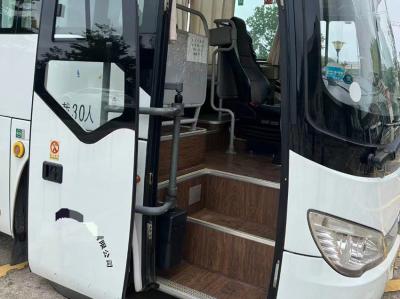 China Diesel Used City Bus 33 Seats Max Speed 100km/H Euro 5 Manual 2nd Hand Bus for sale