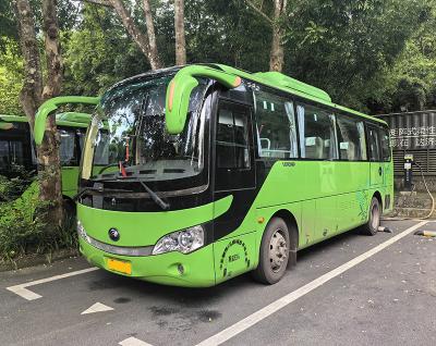 China Autobuses eléctricos usados Autobús eléctrico Autobús yutong Autobús de 33 asientos Autobús turístico de segunda mano en venta