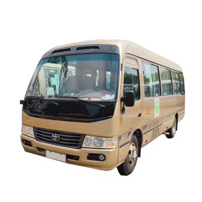 China 23-θέσιμο πετρελαιοκίνητο λεωφορείο Toyota Coaster με χειροκίνητη μετάδοση for sale