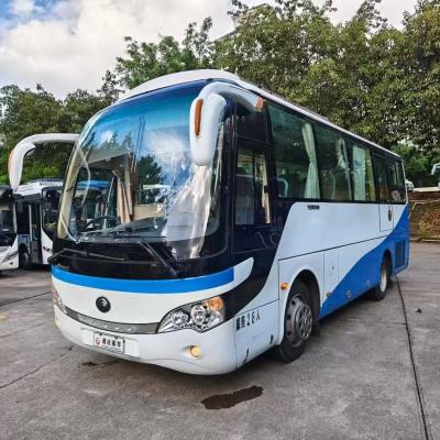 China Autobus de segunda mão de 28 lugares Yutong Yuchai 200 cavalos de potência à venda