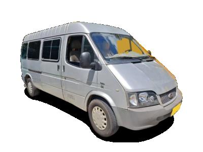 China 5m Length and 15 Seats Jiangling Transit Mid-Sized Bus with Top Speed of 120km/h for sale