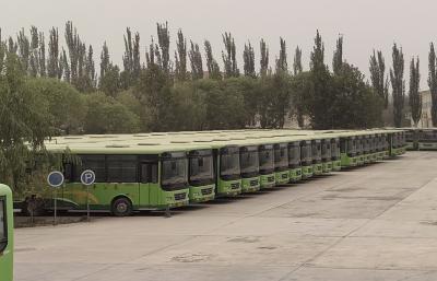 中国 2017年8メートルLHD二段式設計と3800ml排気量のある市用バス 販売のため