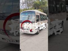 Autobus usato King Long da 19 posti Yuchai 115 cavalli National IV per la Cina