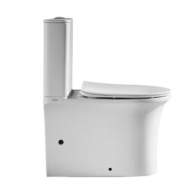 Cina Toilette ceramica in due pezzi 654*398*810mm di Washdown per il bagno in vendita