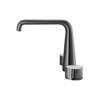 Cina 3 larghezza diffusa del rubinetto 200mm del lavandino del bagno della mano del foro due in vendita